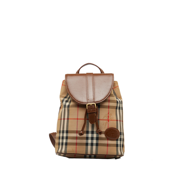Burberry | Bags | Preloved Burberry Haymarket Check Backpack | Poshmark